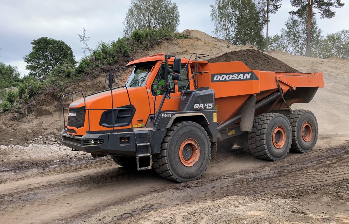 Doosan DA40 Articulated Dump Truck - Gordons Construction