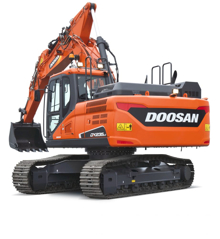 Doosan Crawler Excavators | Gordons Construction Equipment